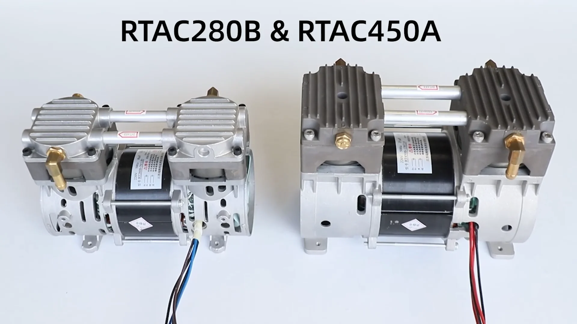 Oilless 1500w Air Compressor 8 Bar 1400rpm Lab Use Oil Less Air ...