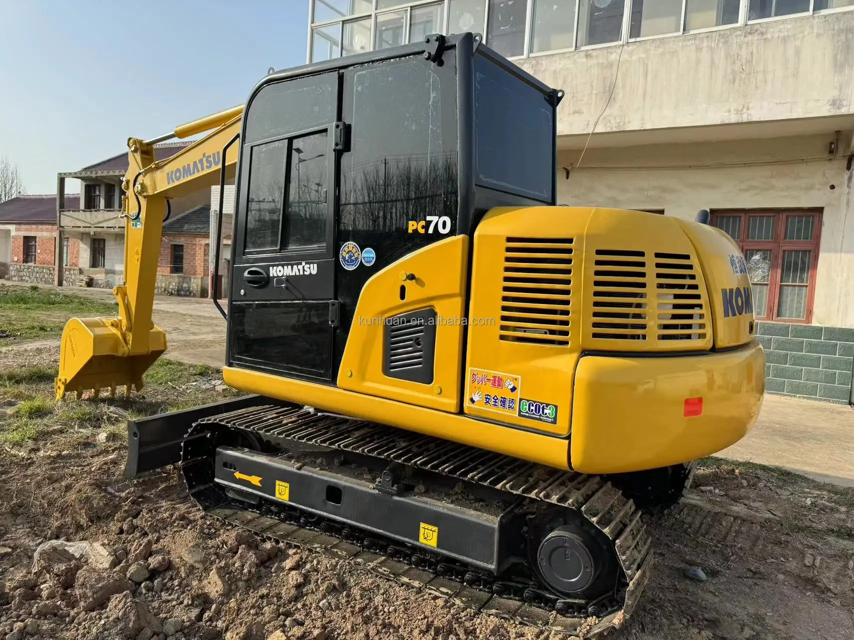 Japan Gebrauchte Mini Bagger Komatsu Pc70-8 Gebrauchte Bagger Nr. 8 Generation Niedrigen Preis ...