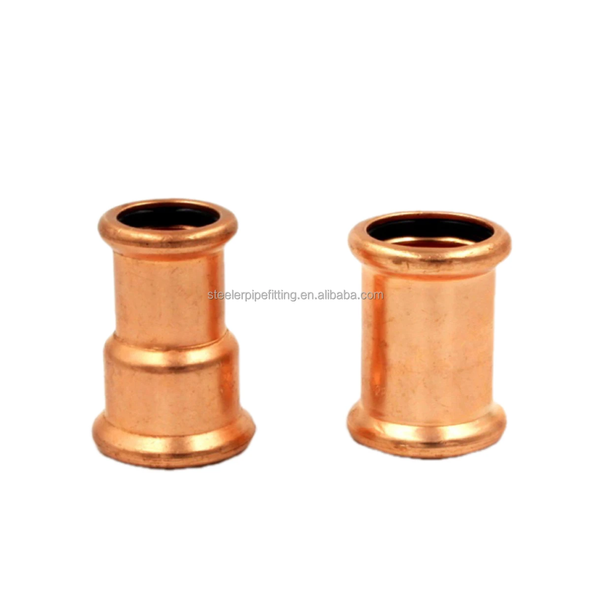 Press Fitting Copper Sanitary Reducer Straight Through Pipe - Buy ...
