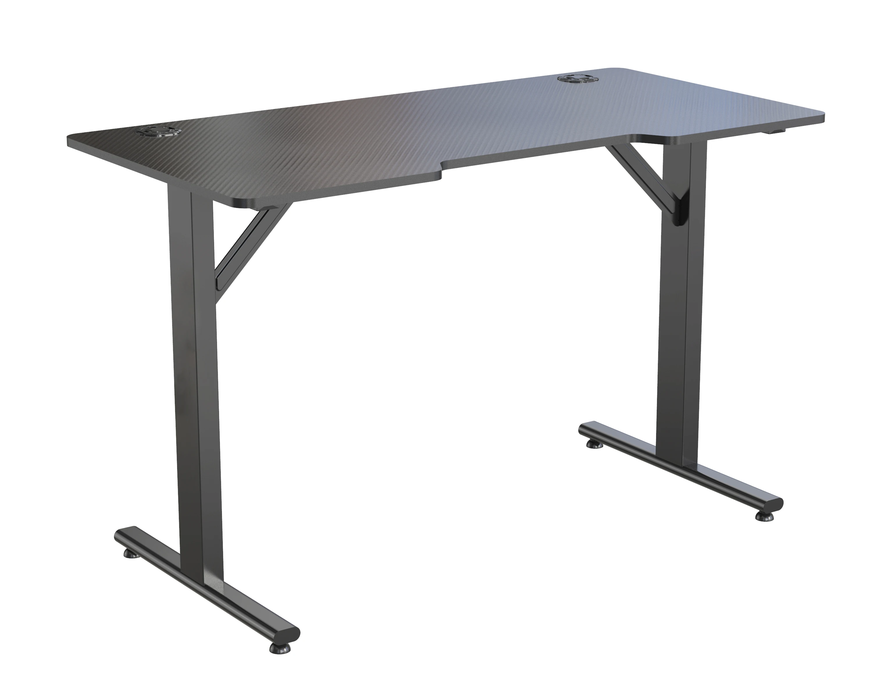 Computer Desk With Wheels Modern Home Office Game Computer Desk Gaming ...