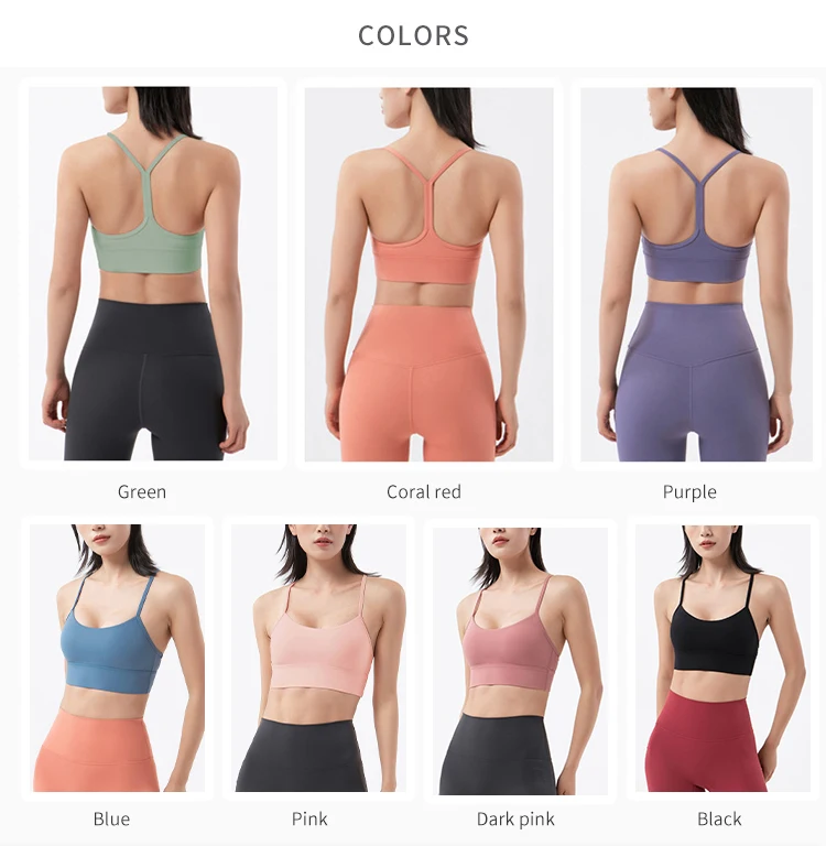 Wx06 Women Plus Size High Support Sports Bra Widen Hem Y Back Design