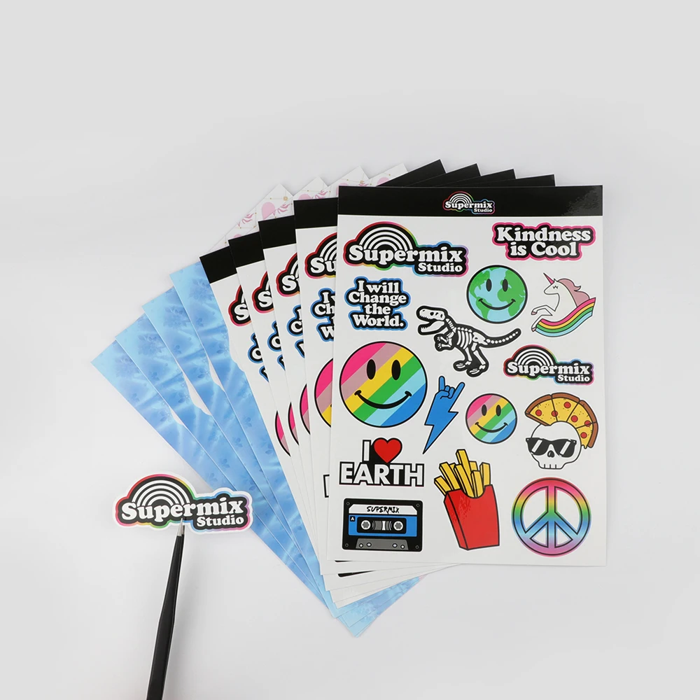 High Quality Custom Shape Self Adhesive Waterproof Vinyl Pvc Custom ...