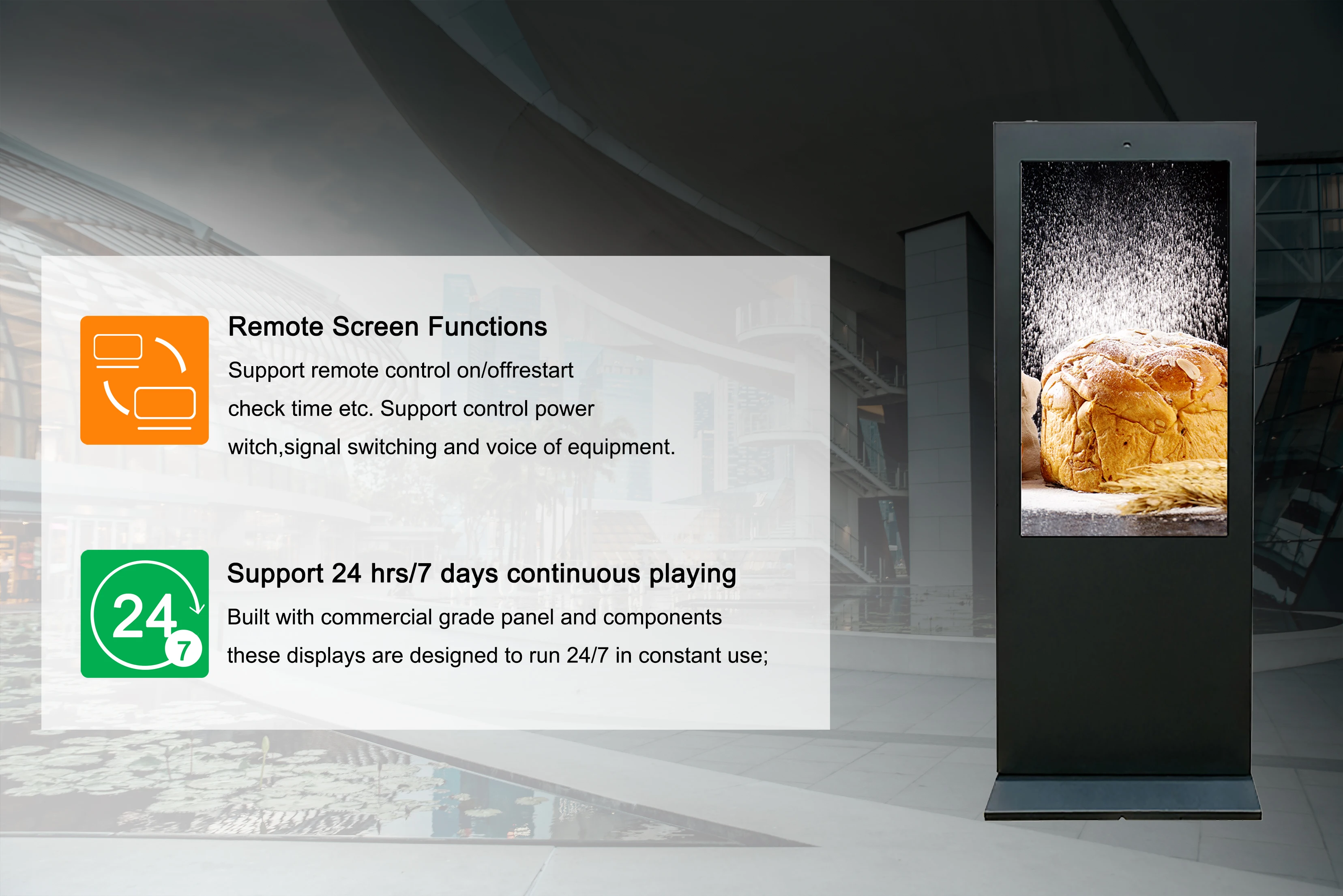 Outdoor Capacitive Lcd Display Panels Big Display Lcd Splicing Screen ...