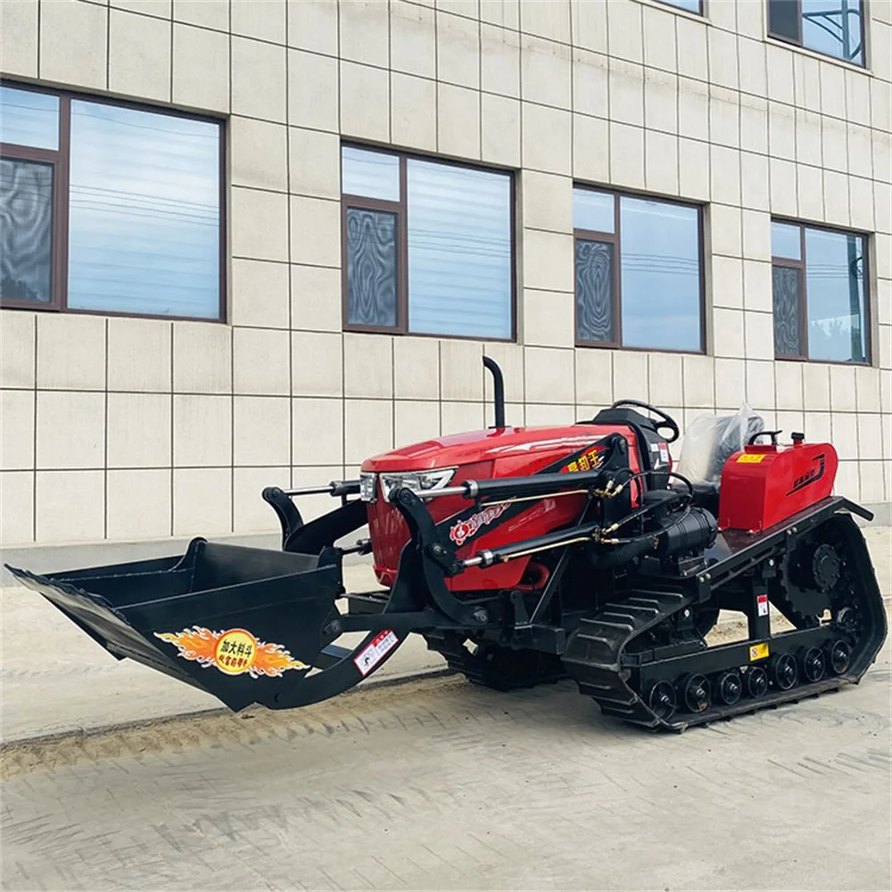 New Design Mini Farm Crawler Tractor 80hp - Versatile & Durable