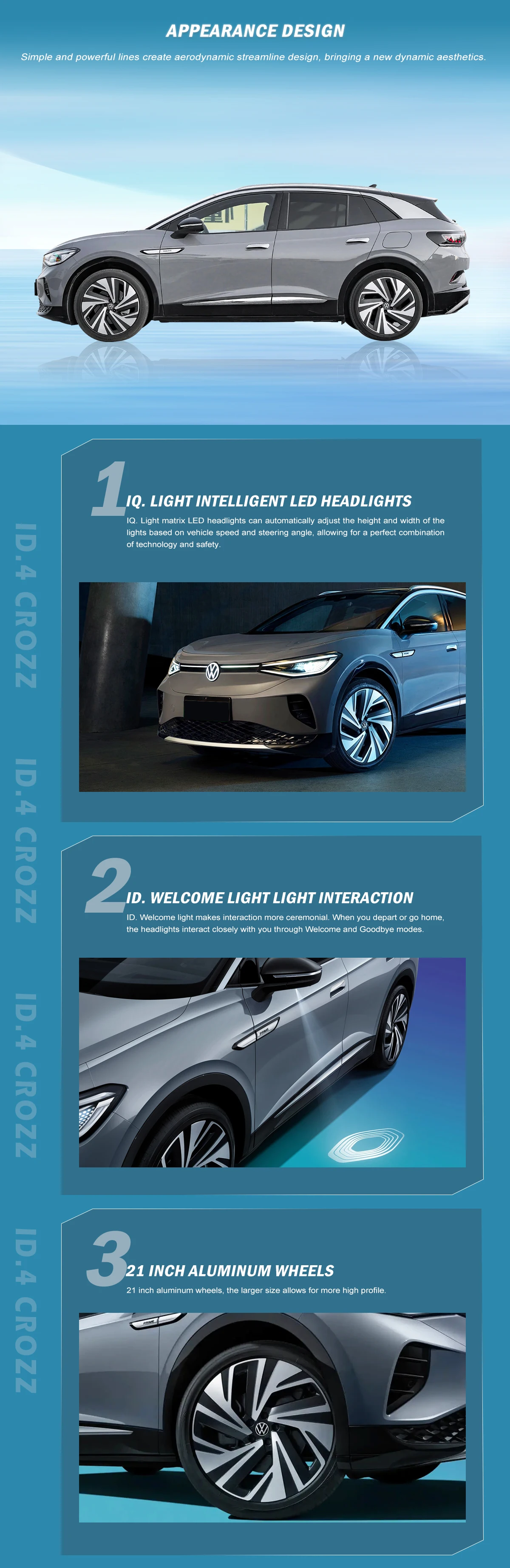 Affordable VW ID4 Crozz and ID6 Pure Plus Electric SUVs