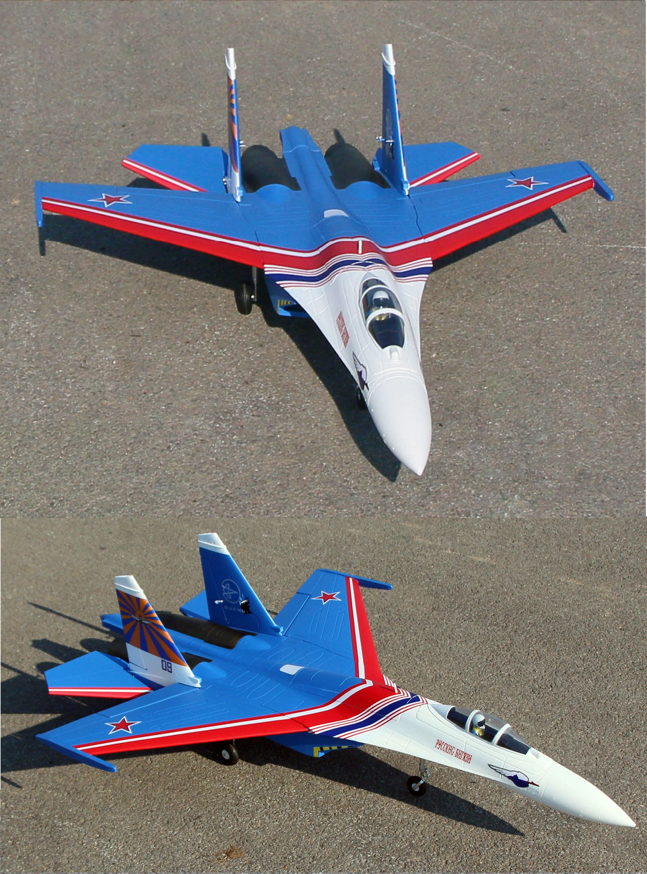 Su-27 Rc Glider Micro Indoor Aircraft Fixed Wing 2ch 2.4g Remote ...