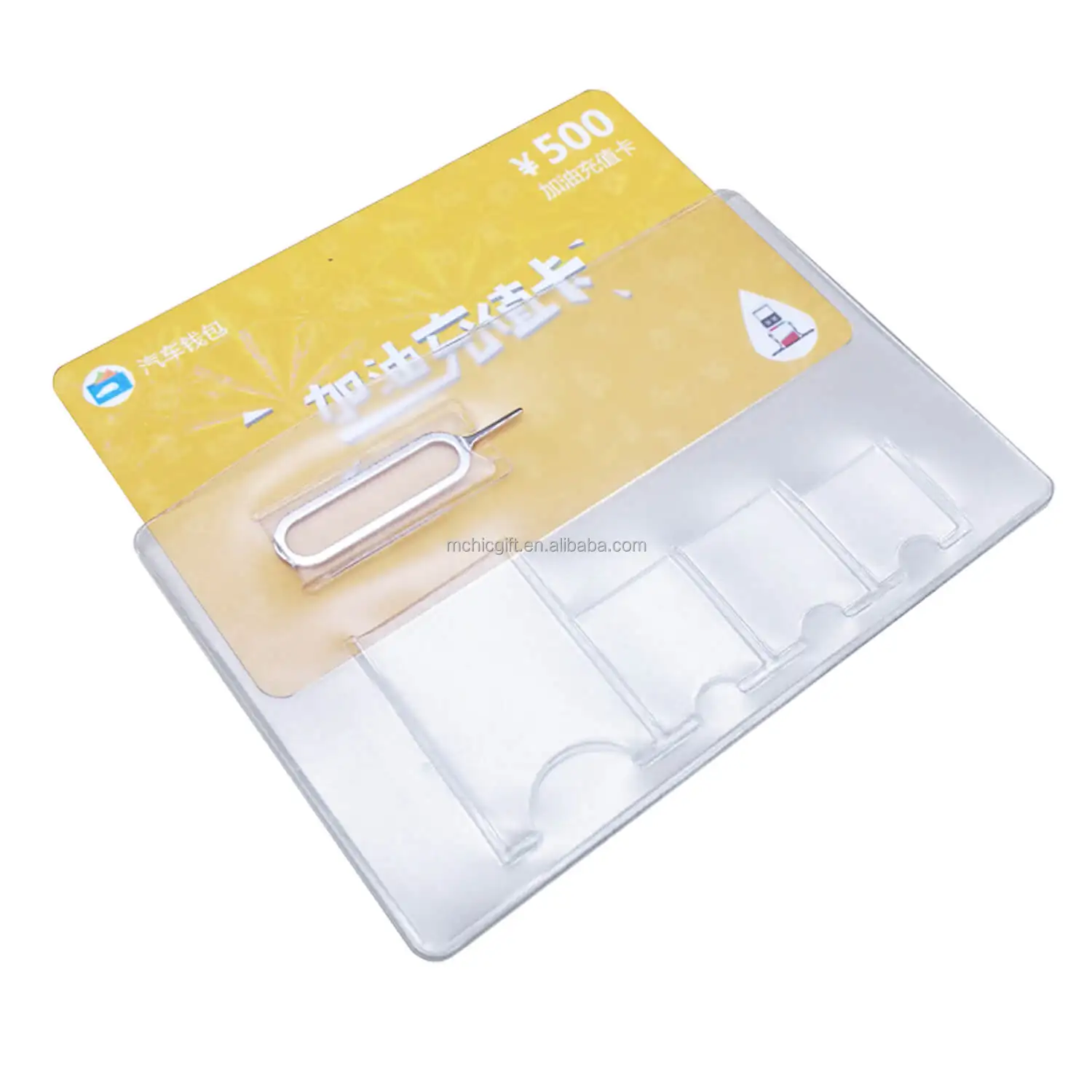 Various Types of Sim Credit Card Holder Pvc Protective Memory Card Case ...