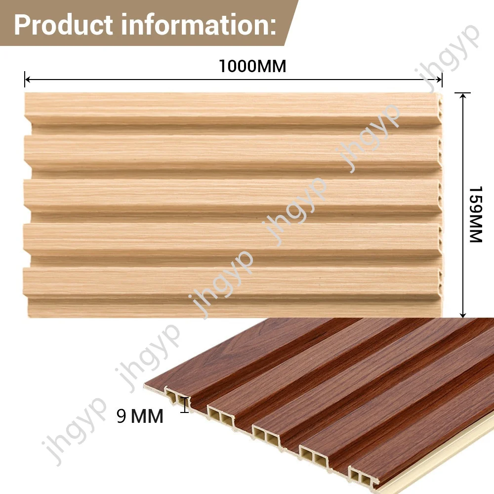 Cladding Panel Outdoor Wall Cladding External Indoor Wpc Slat Partition Exterior Outdoor ...