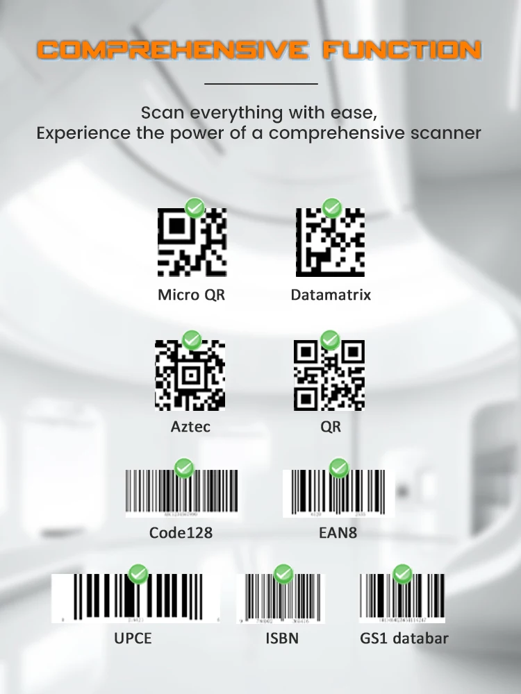 XB-C20 Syble Logistics QR Code Reader - 2D Wireless Scanner