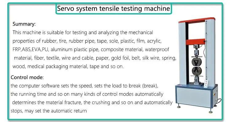 20Kn 100Kn 1000Kn Manufacturing Universal Tensile Strength Tester ...
