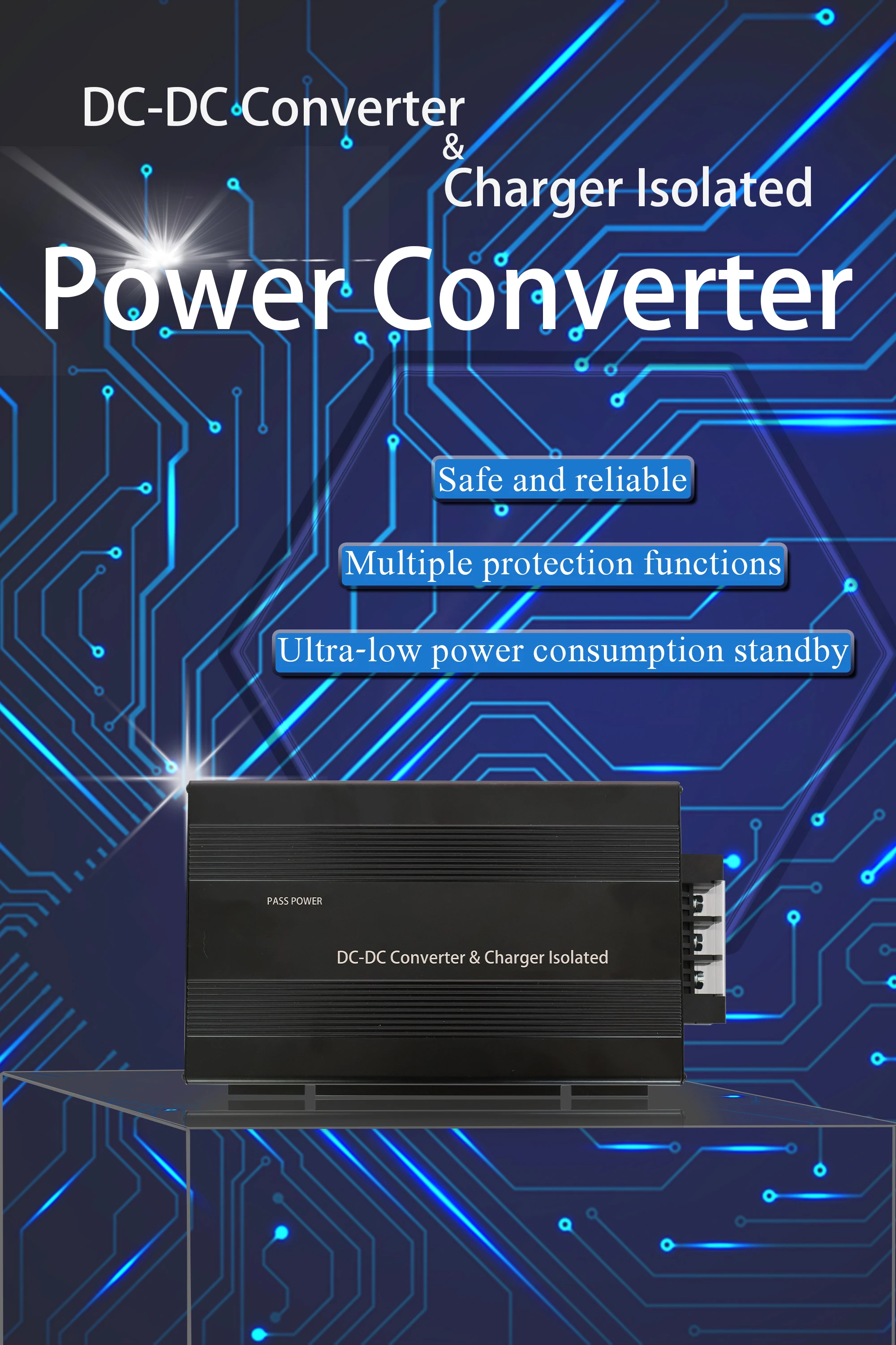Isolated Step Down 24V to 12V DC DC Converter Charger Isolated MLJ ...