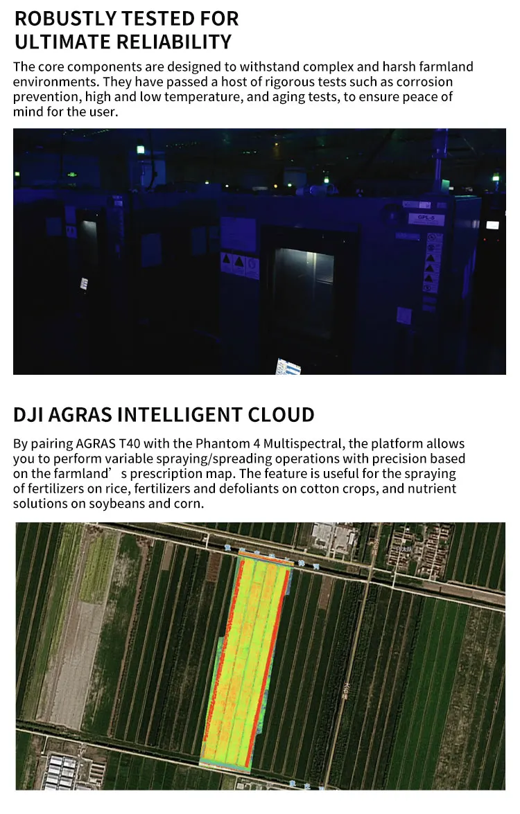 Dji Agras T50 Agricultural Spreader Uav T40 T50 Uav Accessories ...