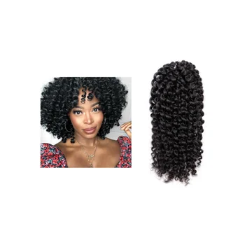 8 Inch Curly Crochet Hair Short Marley Bob Wave Curl Ombre Synthetic ...