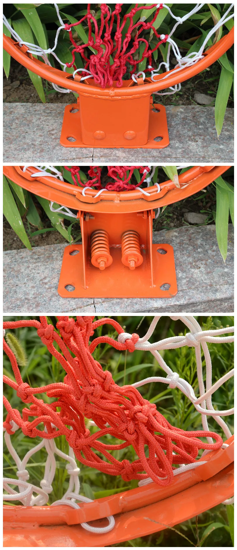 Professional FIBA Approved Basketball Ring - 45cm Spring Rim System for ...