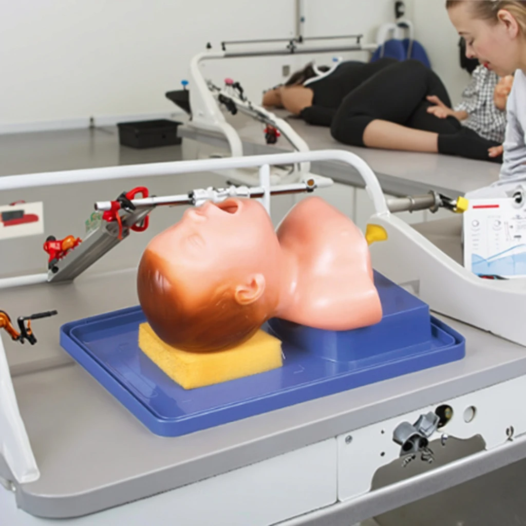Neonatal Tracheal Intubation Model Child Airway Intubation Manikin for ...