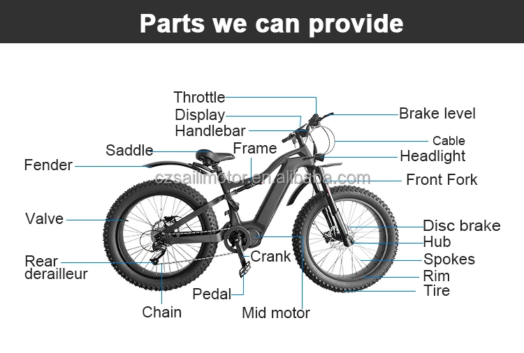 2023 Emtb Bafang Frame M560 M620 M820 - 48v 1000w Motor Kit