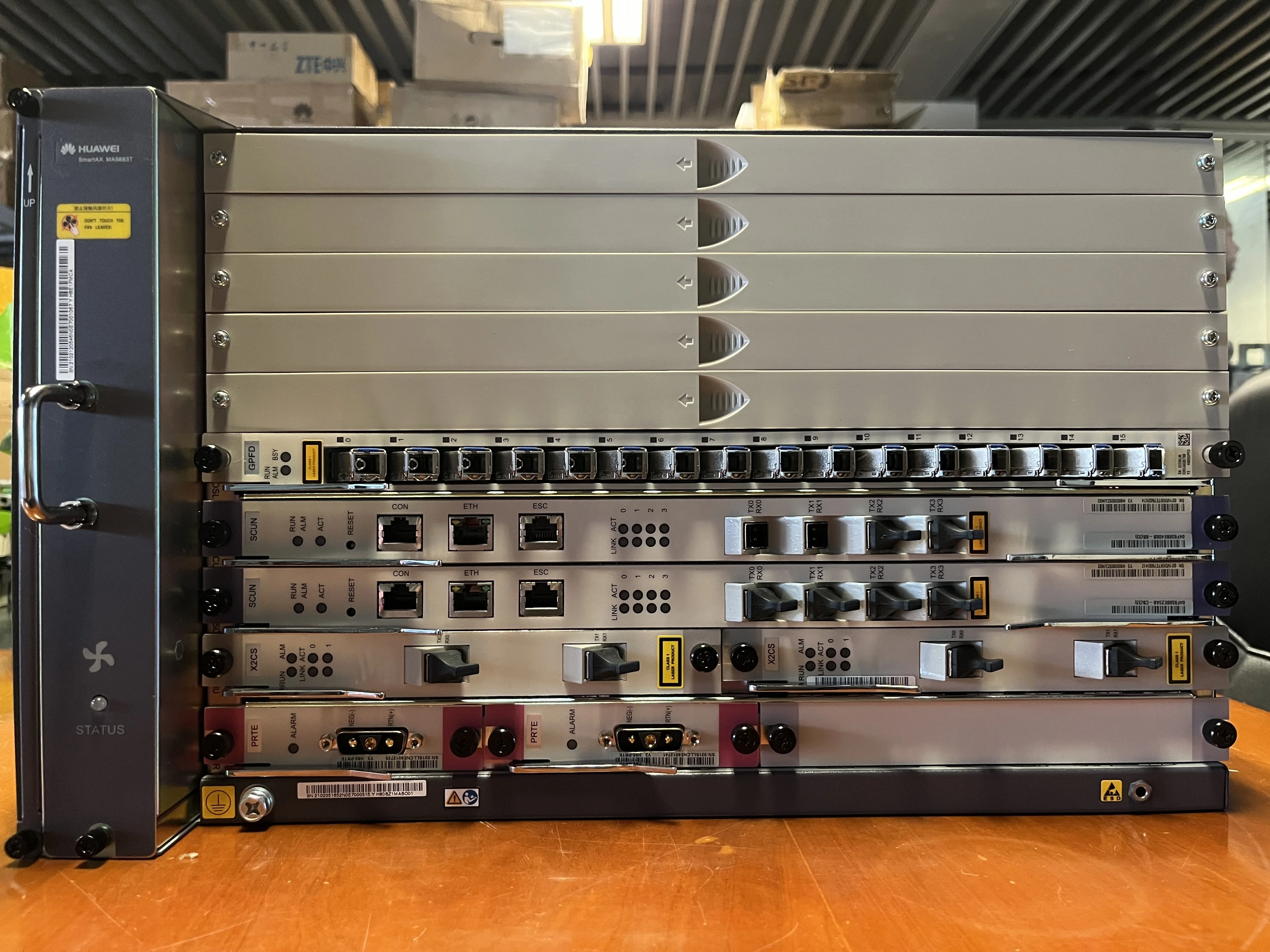 Huawei Smartax Fiber Optic Equipment Gpon Gepon Optical Line Terminal ...