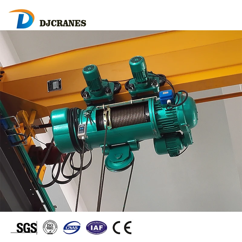 3 Ton 5 Ton Lever Synchronous Monorail Wire Rope Electric Hoist ...