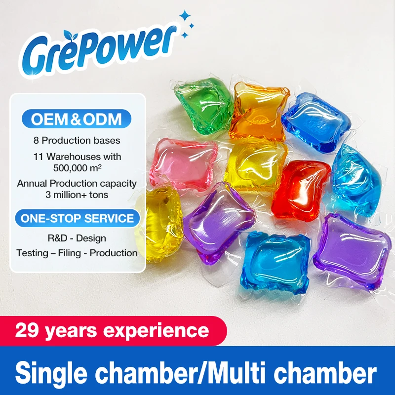 Liby Grepower 2024 3in1 Laundry Pods Bulk Detergent Capsules Scent ...