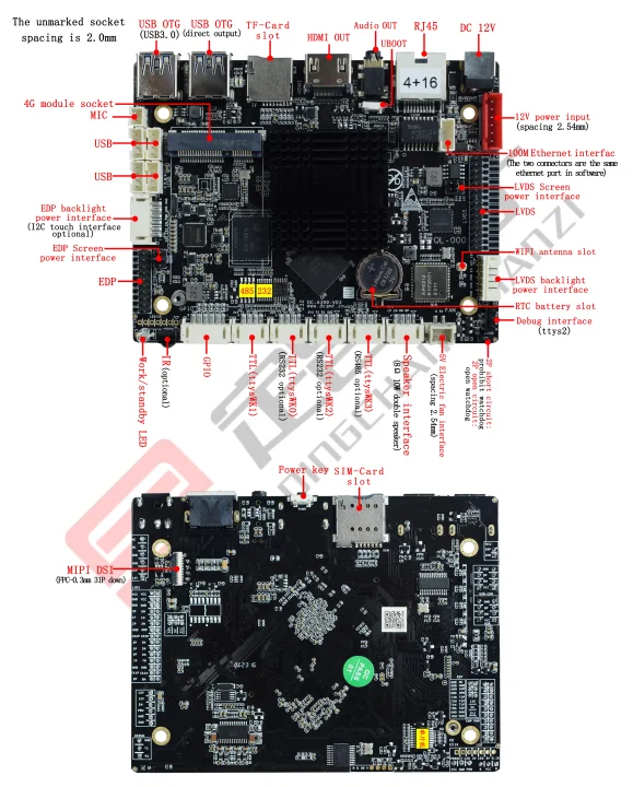 Rockchip Rk3399 Android Industrial Motherboard For Metal Coin Operated Game Vr Terminal Linux ...