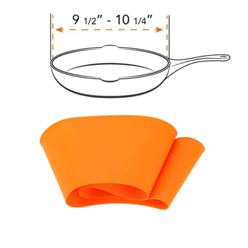 Silicone Frying Wall - Anti-Oil Splatter Barrier