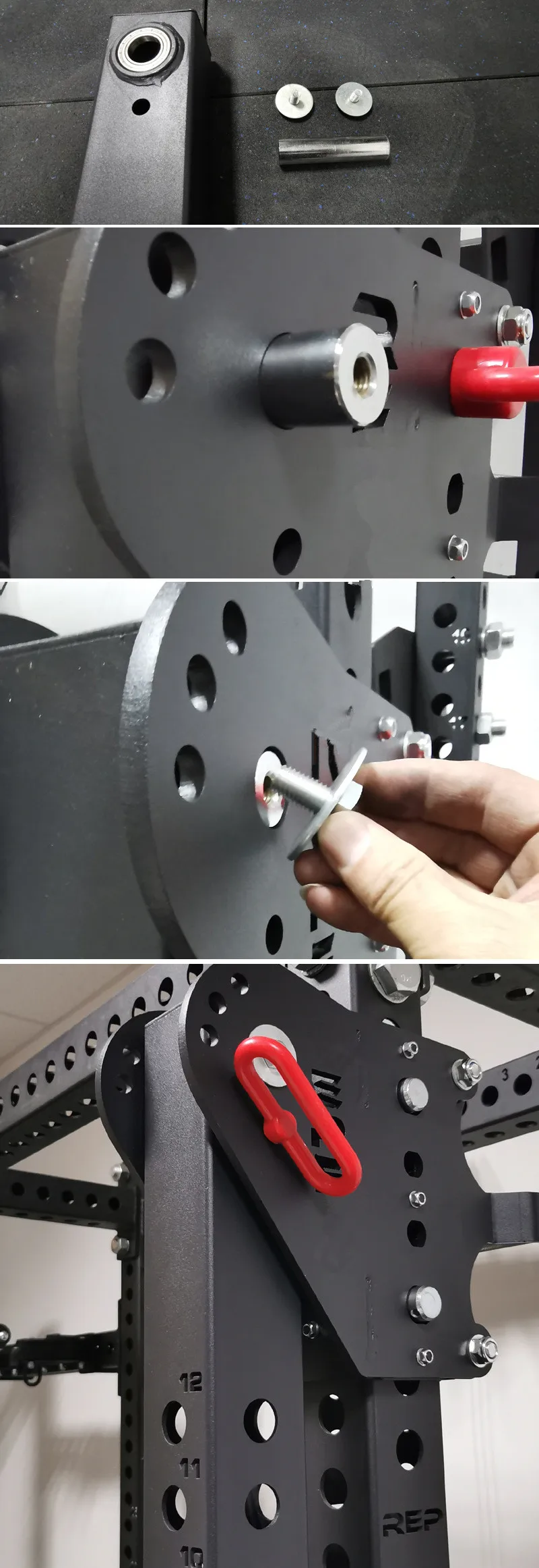 Gym Equipment Power Racks Adjustable Jammer Arms Trainer