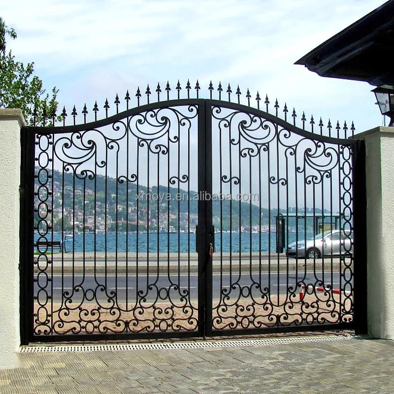 Small Steel Security Bi-Folding Gate for Modern House - Customizable ...