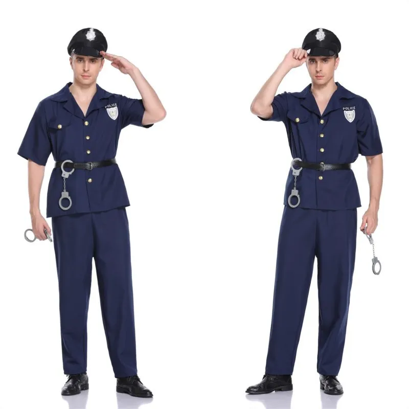 Wholesale Security Guard Uniform Set Cosplay Costumes Role Play Office ...