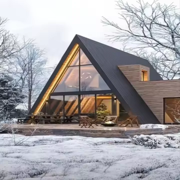 Modern Design Easy-to-assemble Prefabricated Mobile Room Triangular ...