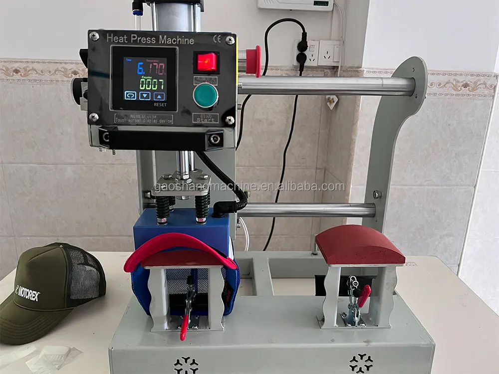 Dual Station Digital Transfer Heat Press Machine Semi-Automatic Fabric ...