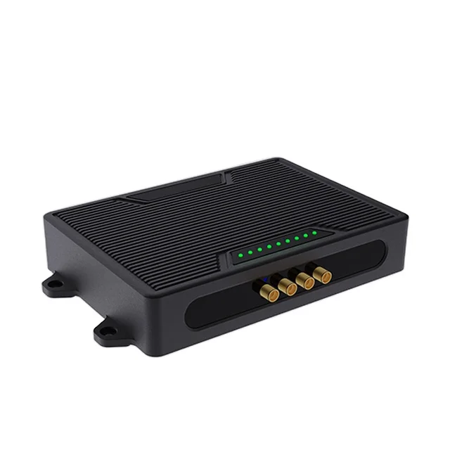 Fast Speed Long Range UHF RFID Fixed Reader, High Performance 4-port RFID Reader for Logistics ...