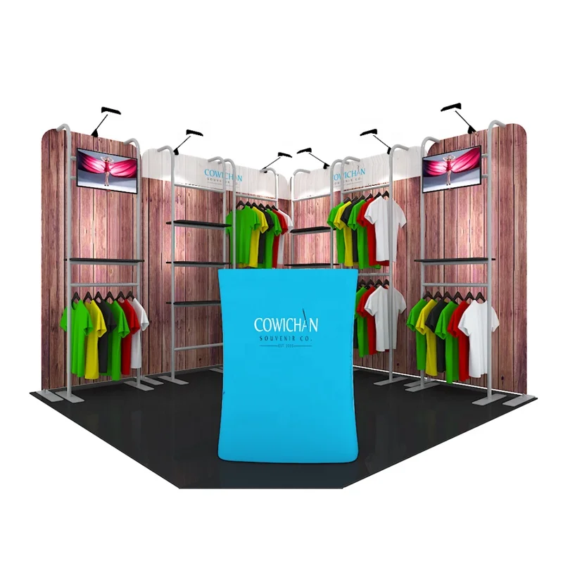10x10 Tension Fabric Booth - Eye-Catching Trade Show Display