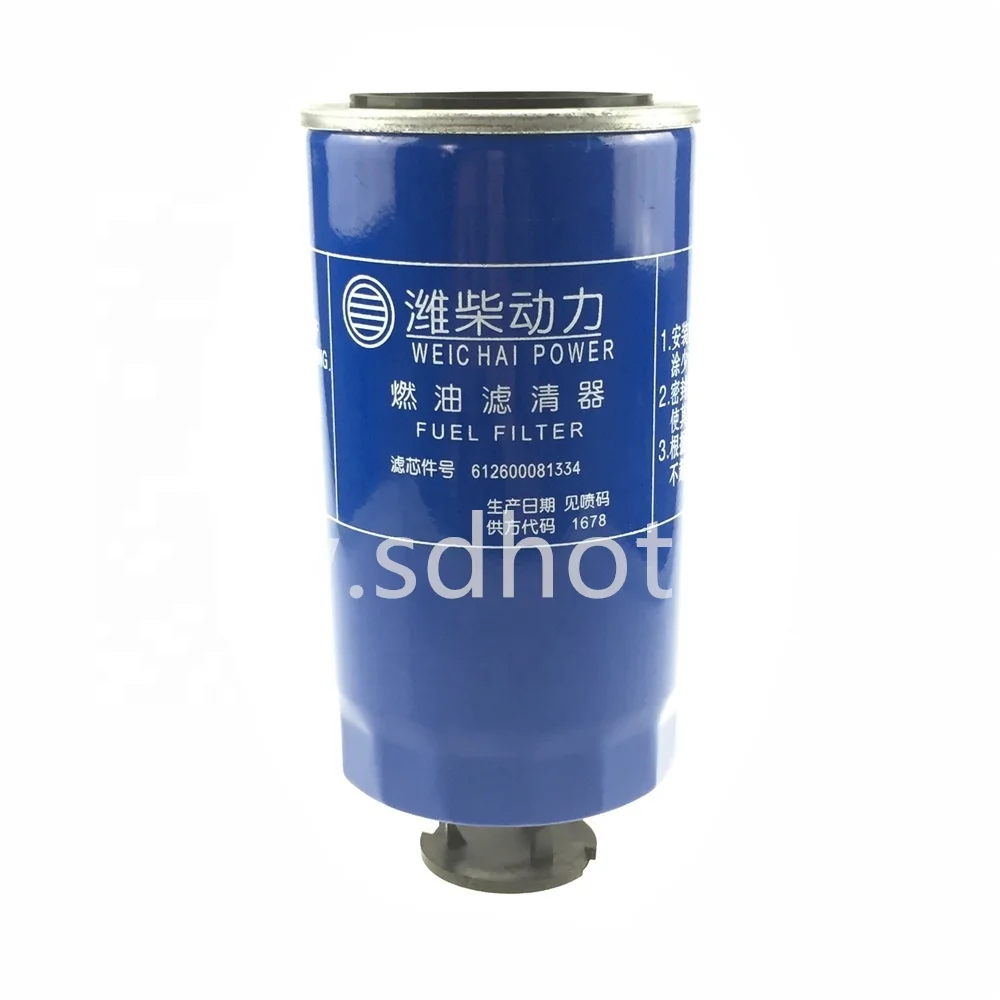 Fuel Filter 612600081334 For Sinotruk Howo Truck Engine Parts - Buy ...