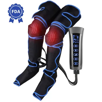 Vibration Heat Air Compression Muscles Pain Relief Sequential Boots ...