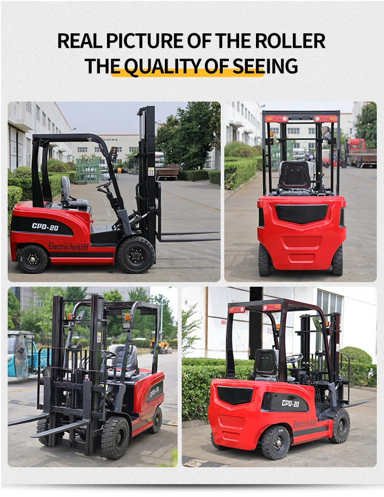 1 Ton to 2 Tons Electric Forklifts - Reliable Load Handling