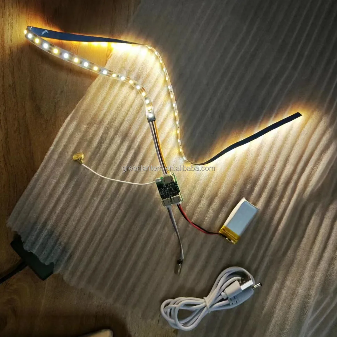 Diy Light Accessory Part Elements Kit Led Strip Light Usb Dc Touch ...