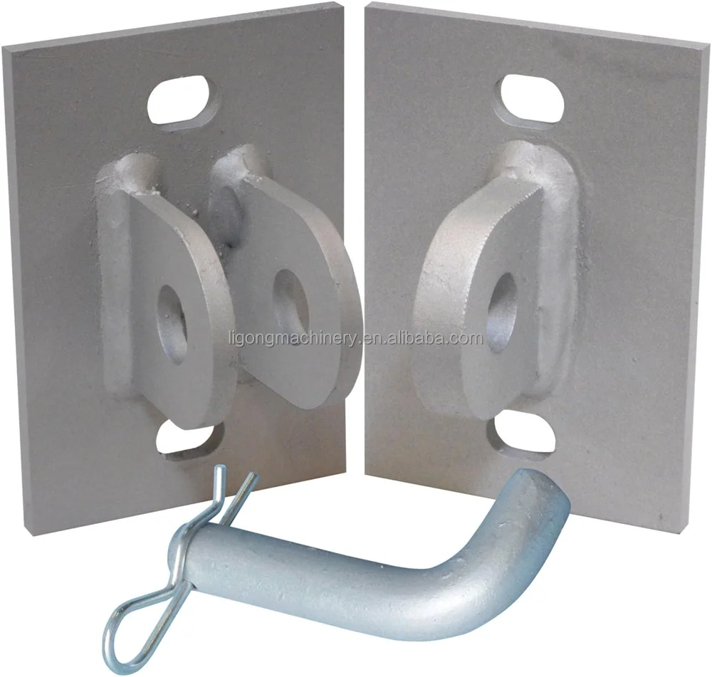 Galvanized Steel Floating Dock T-Connector Hinge Male Female Dock ...