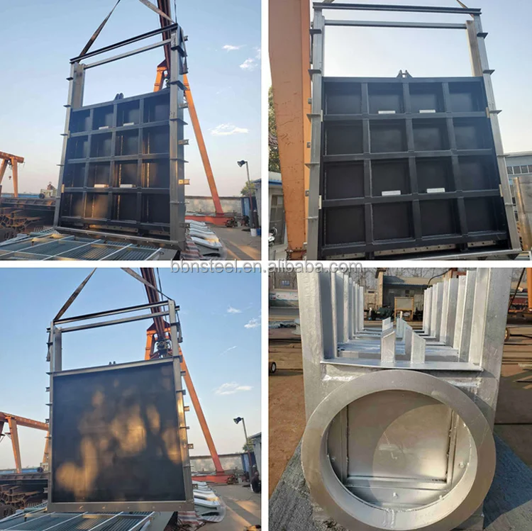 Steel Fabricated Heavy Duty Penstock Water Flow Control Gates