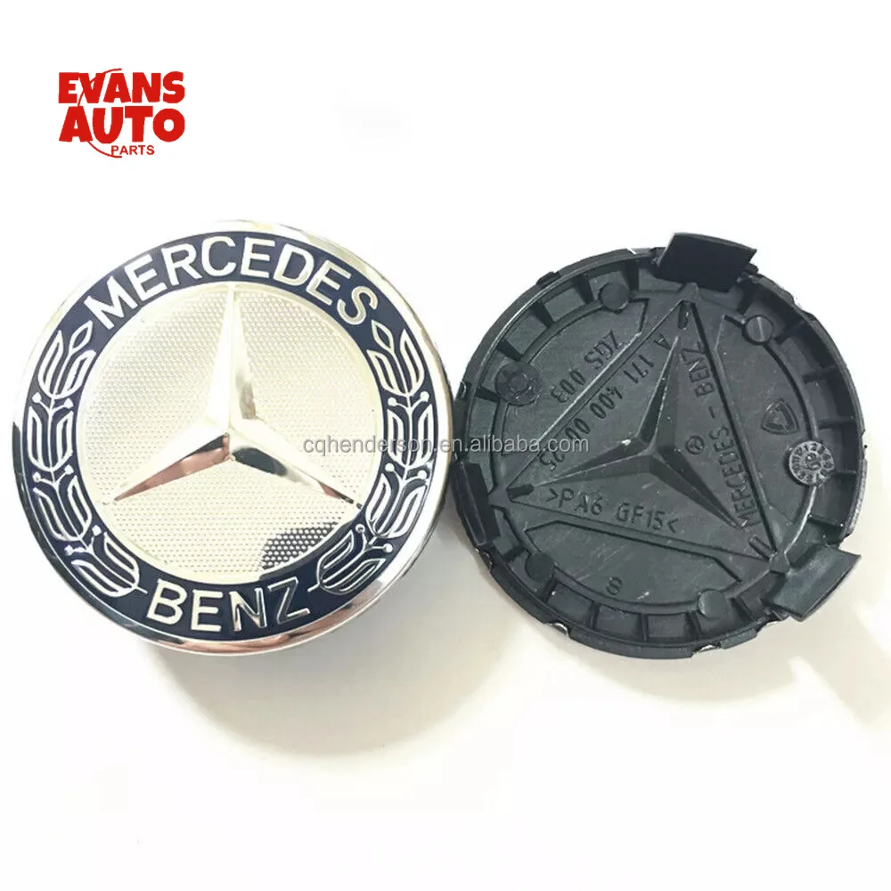 75mm Wheel Center Caps Wheel Hub Caps For Mercedes Benz Wheel Center ...