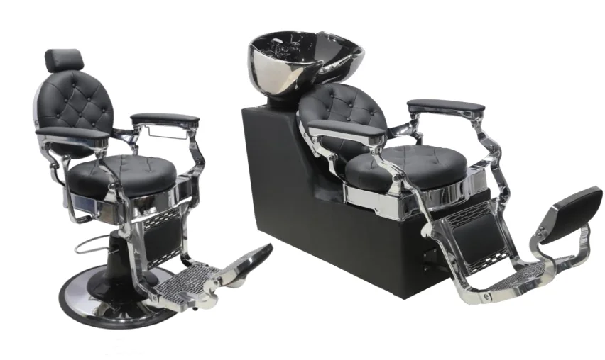 Modern Luxury High Beauty Quality Hair Leather Black Portable Barber ...