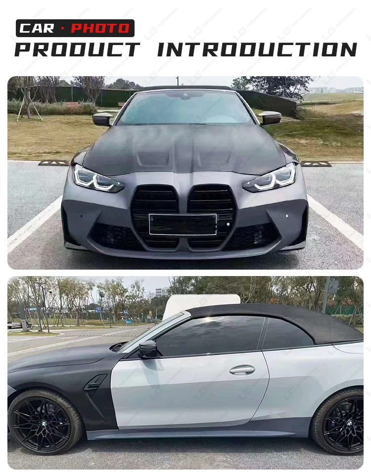 Factory Wholesale M4 Style Wide Body Kit for BMW 4 Series G22 G26 2023 ...