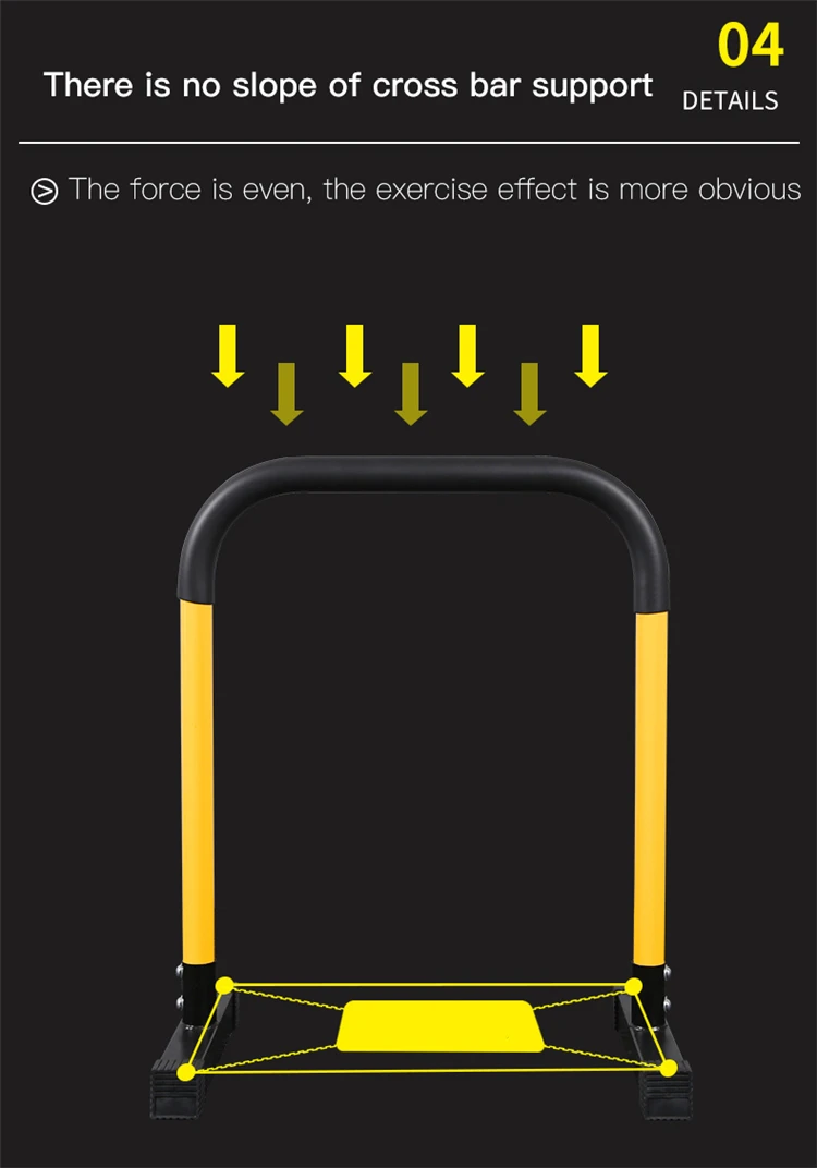 Gym Parallette Equalizer Bar - Perfect for Home Exercise