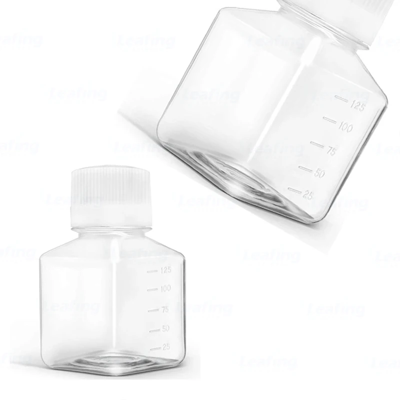 Clear Plastic Empty Reagent Bottle Laboratory Factory PETG 125 ML ...