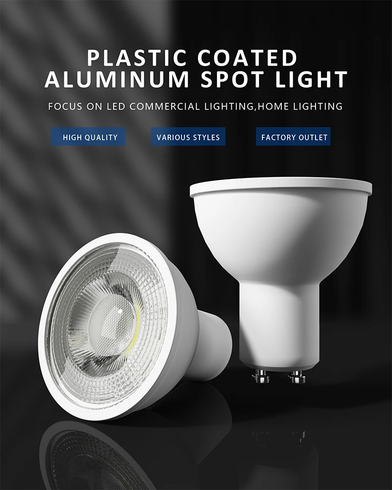 Ce Rohs 3000k 4000k High Quality Mr16 Gu10 Gu5.3 Led Bulb Light Cob 7w ...