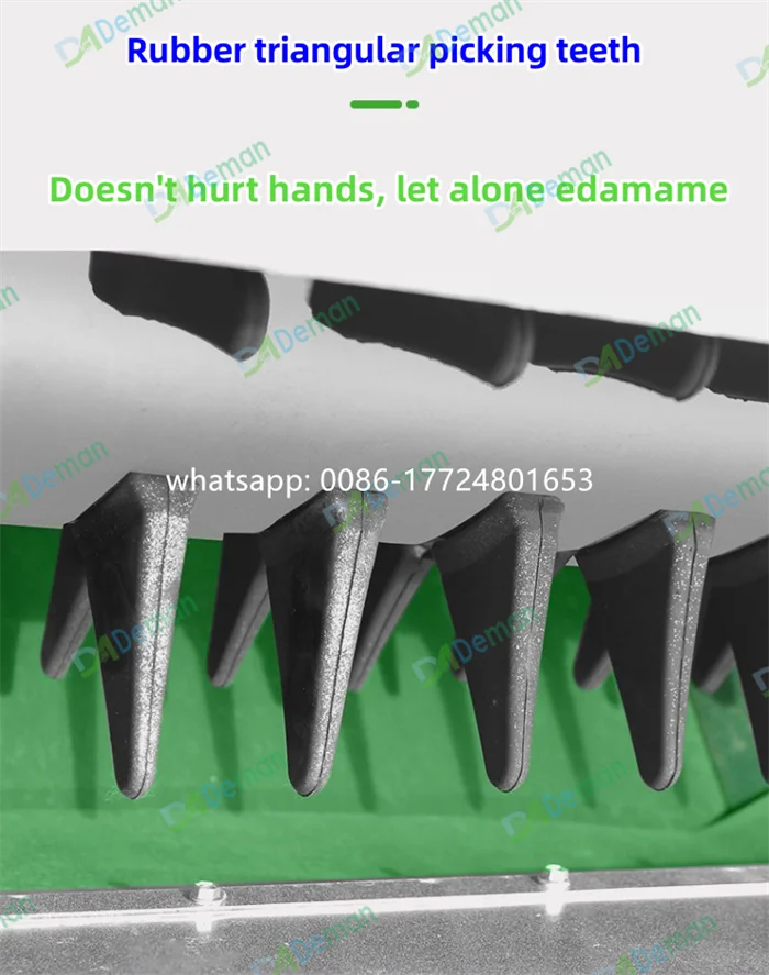 Efficient Young Soya Bean Picker - Green Edamame Harvester