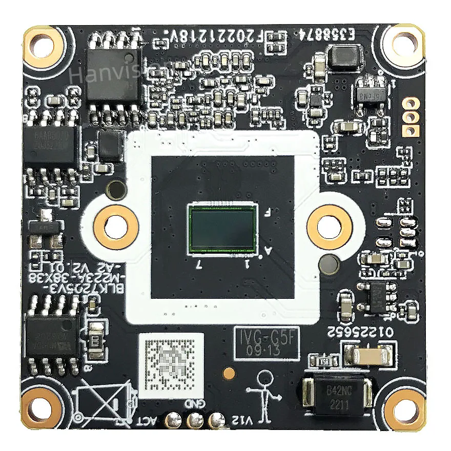 CCTV Camera with Goke GK7205V300 - Face Detection & Night Vision