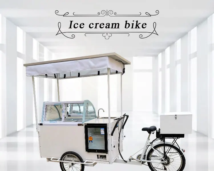 O-NOBLE Solar Ice Cream Bike - Efficient & Eco-friendly
