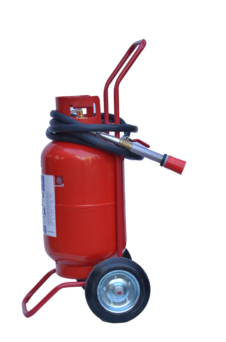 Large Trolley Fire Extinguisher Foam Fire Extinguisher 25l 45l 65l ...