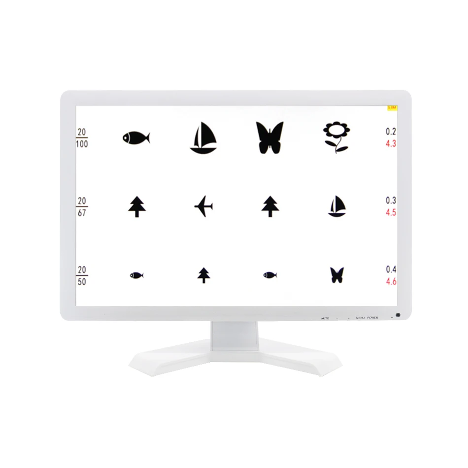 New Led Vision Test Table Vc-3 19-inch Glasses Vision Ophthalmic Lcd ...