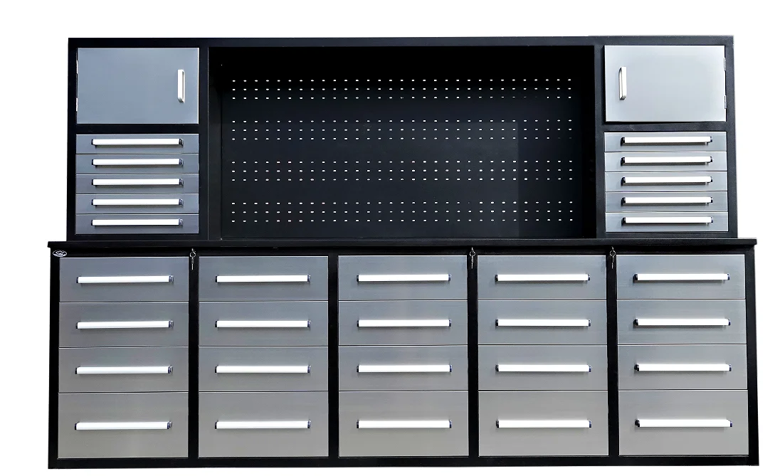 Suihe Heavy Duty Stainless Steel Tool Chest with Wheels